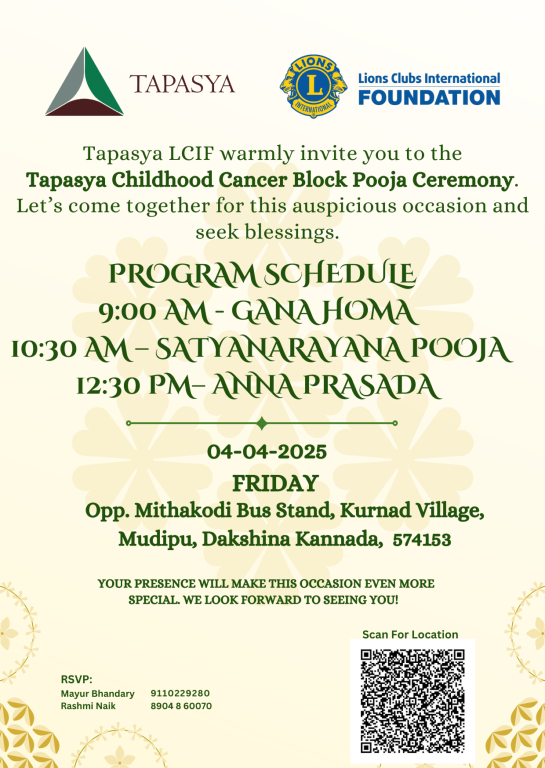 News and Events Archives - Tapasya Mangalore